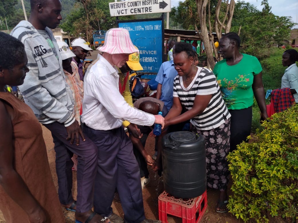 COVID-19: Our trained people with albinism start to help others to ...