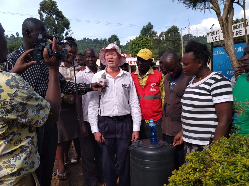 COVID-19: Our trained people with albinism start to help others to ...
