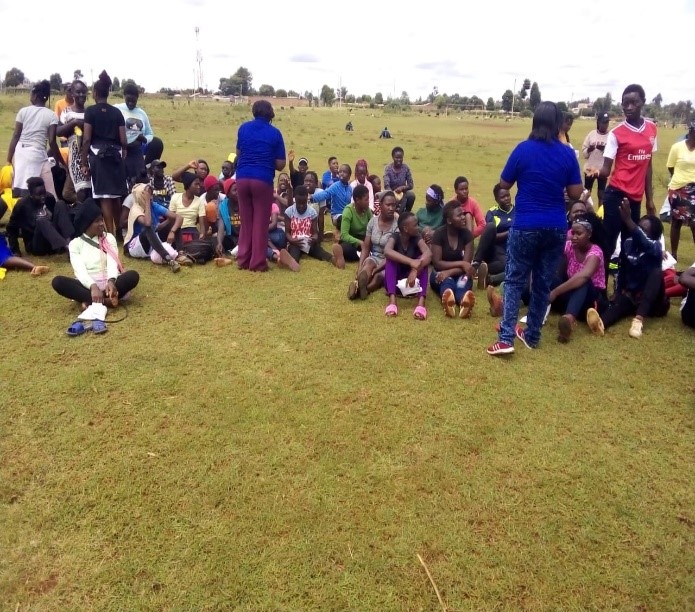 MMH Youth event on women hygiene – Go Kenya, go future!