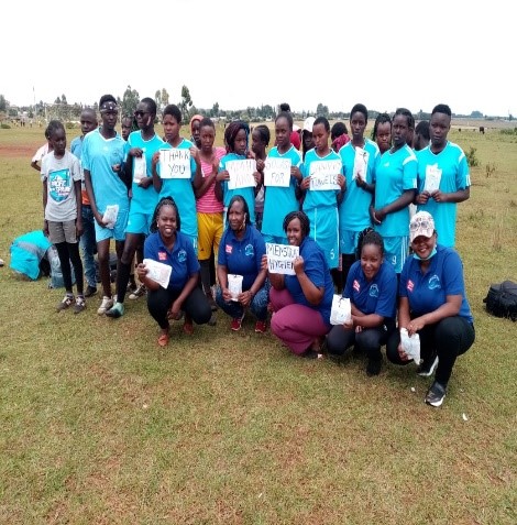 MMH Youth event on women hygiene – Go Kenya, go future!
